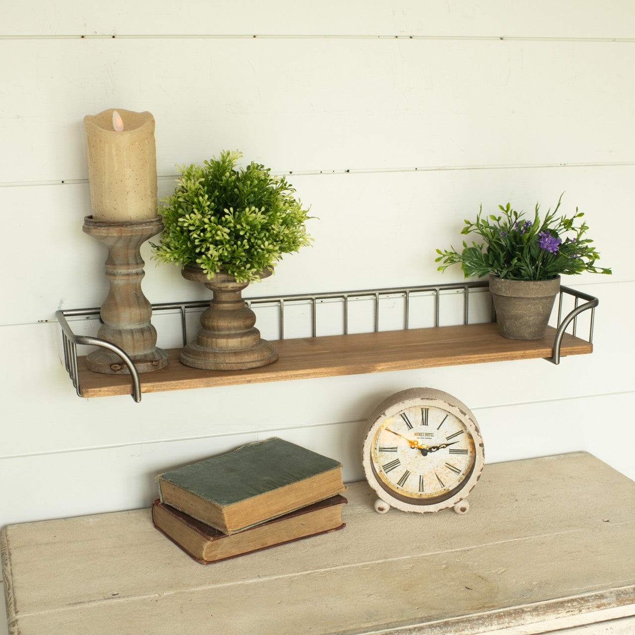 Wood and Wire Shelf – Modest Marge LLC