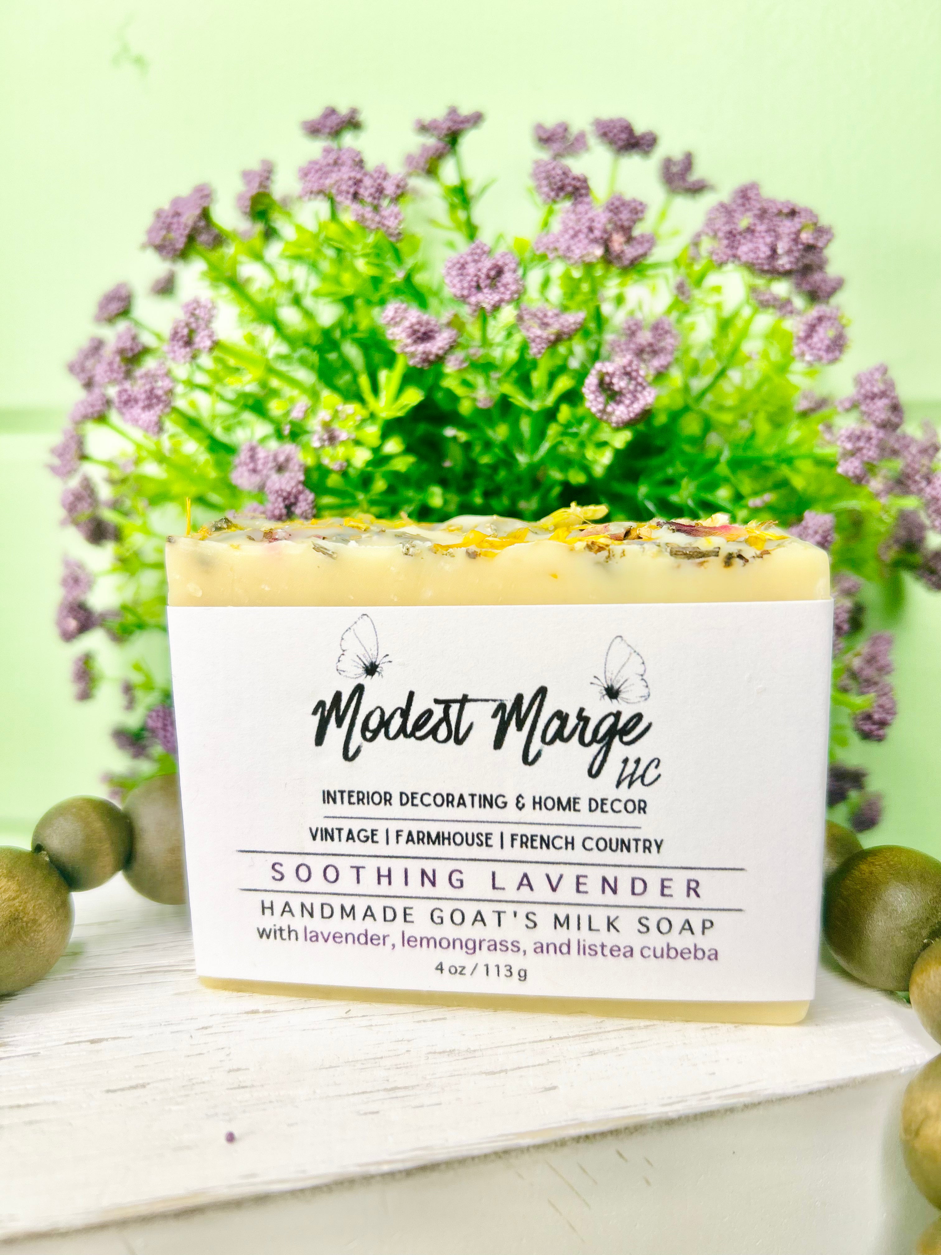 Handmade Goat Milk Essential Oil Soap – Modest Marge LLC